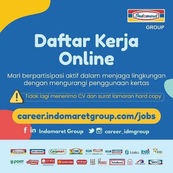 Lowongan Kerja Indomaret | AtmaGo