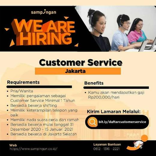 Loker di Jakarta Pusat | AtmaGo, Warga Bantu Warga