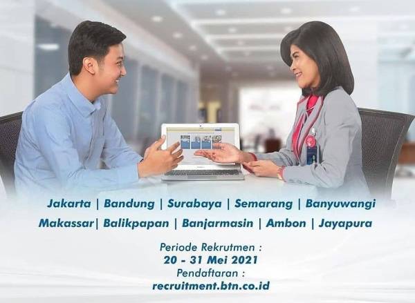 Customer Service Staff Bank BTN | AtmaGo