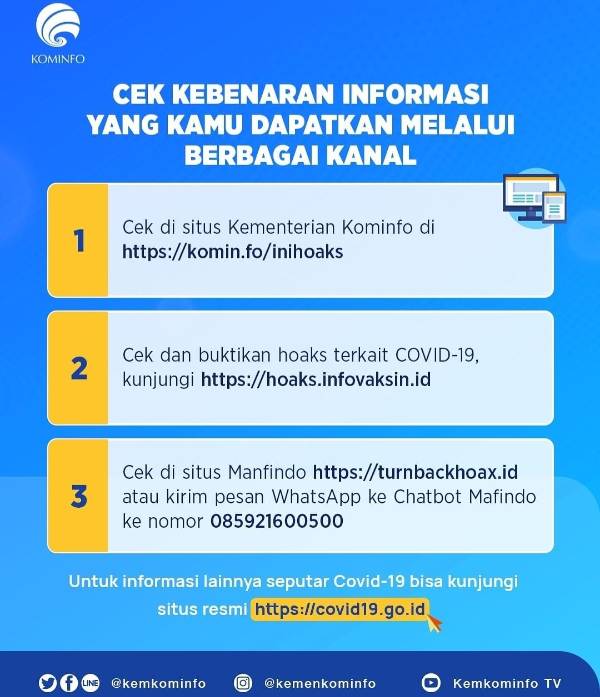 Cara Mengecek Informasi Hoaks | AtmaGo