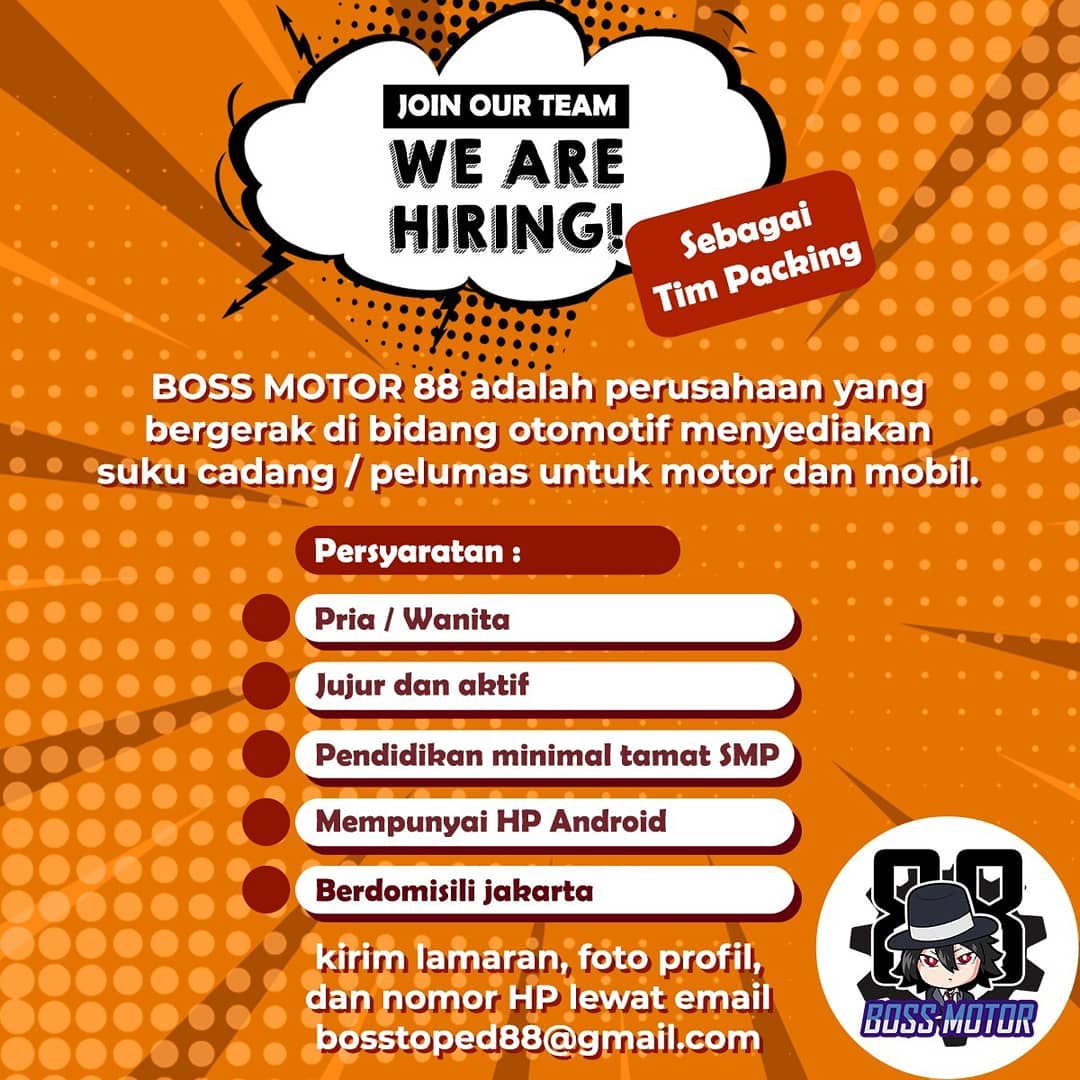 Lowongan TIM PACKING | AtmaGo