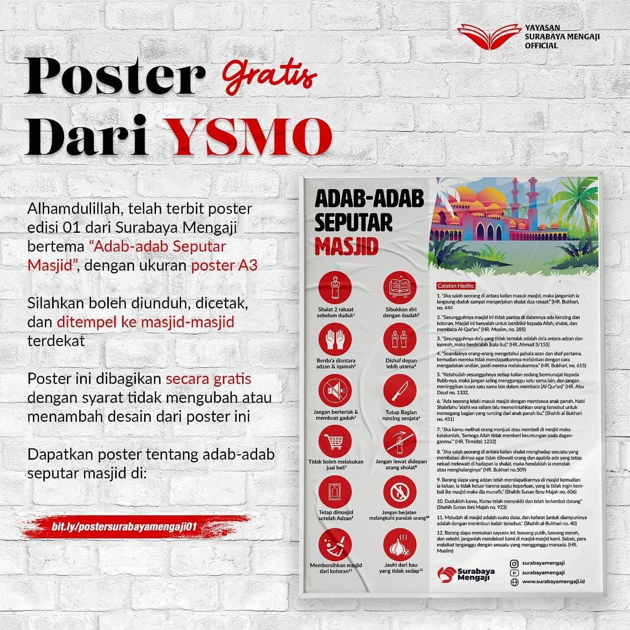 Poster Gratis Dari YSMO | AtmaGo