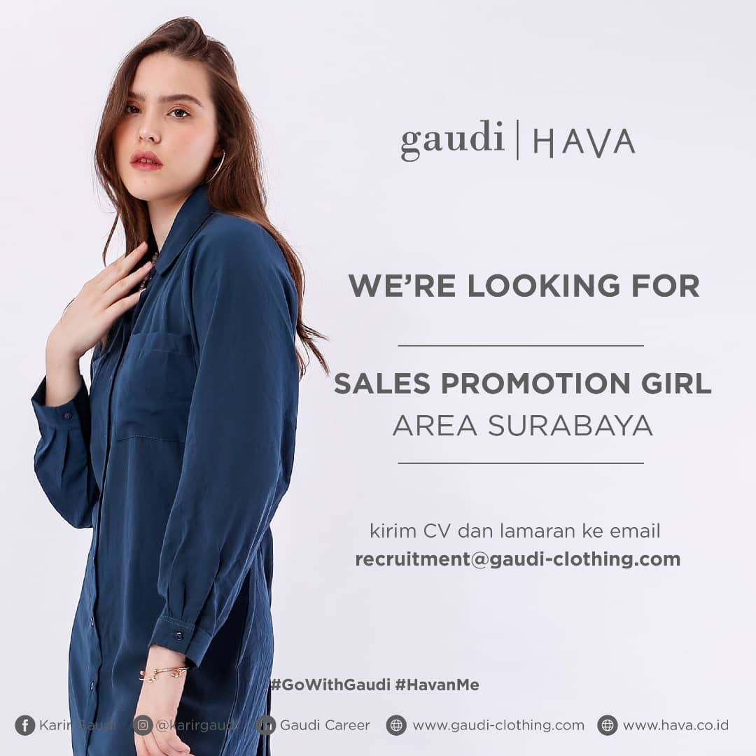 Lowongan SPG (Sales Promotion Girl) Surabaya | AtmaGo