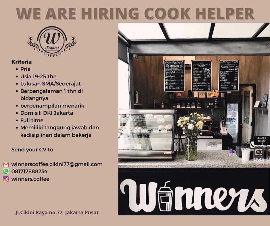 Cook Helper | AtmaGo