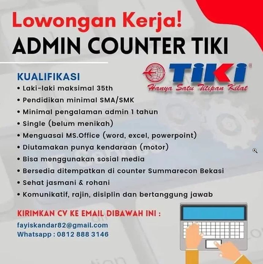Tiki Titipan Kilat Newstempo