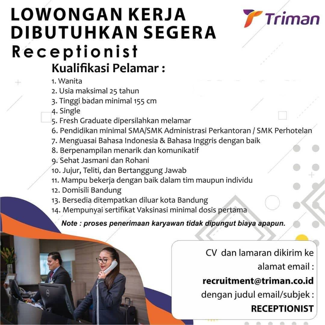 Receptionist | AtmaGo