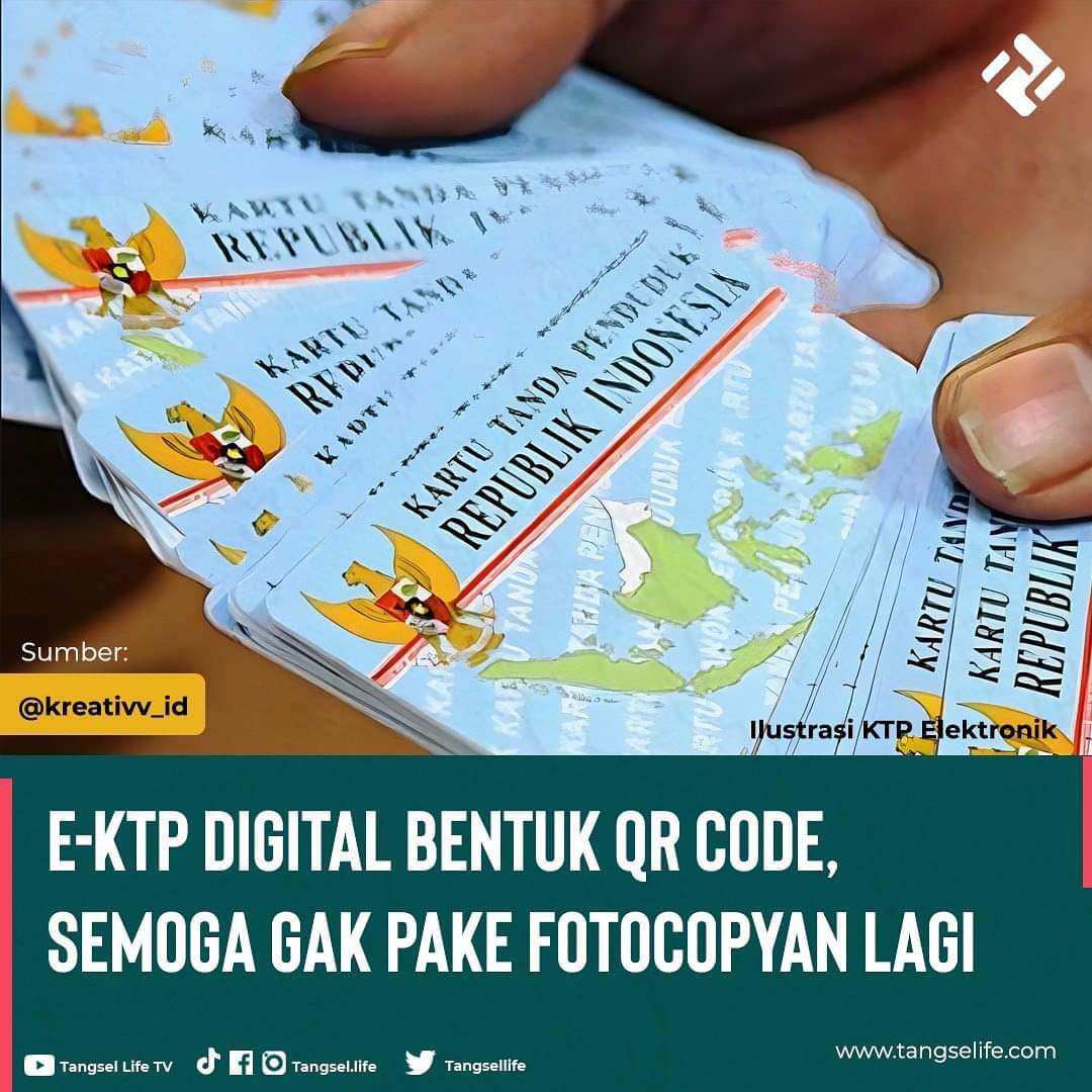 E-KTP Digital Bentuk QR Code | AtmaGo