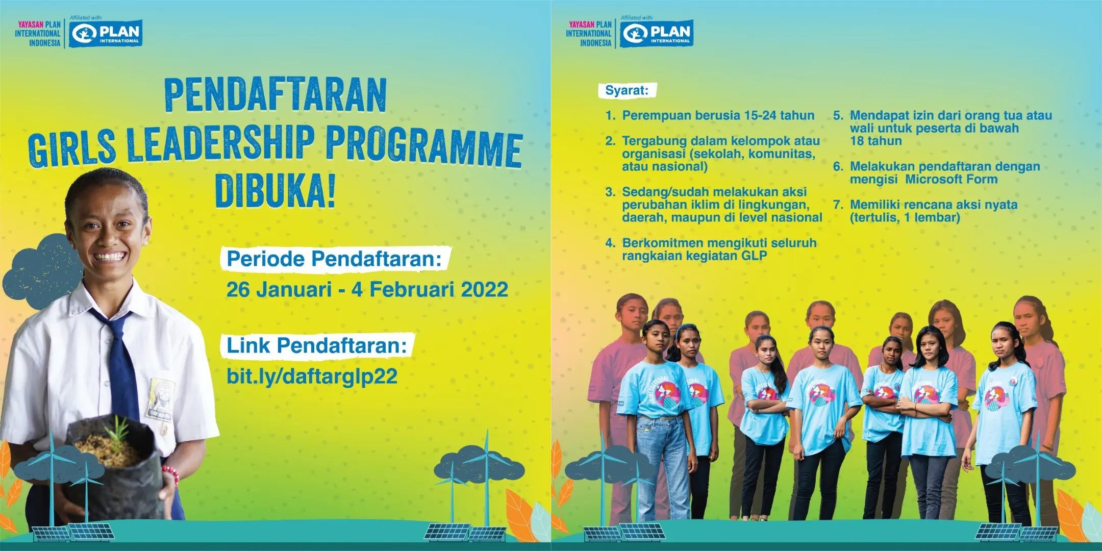 Pendaftaran Girls Leadership Program 2022 | AtmaGo