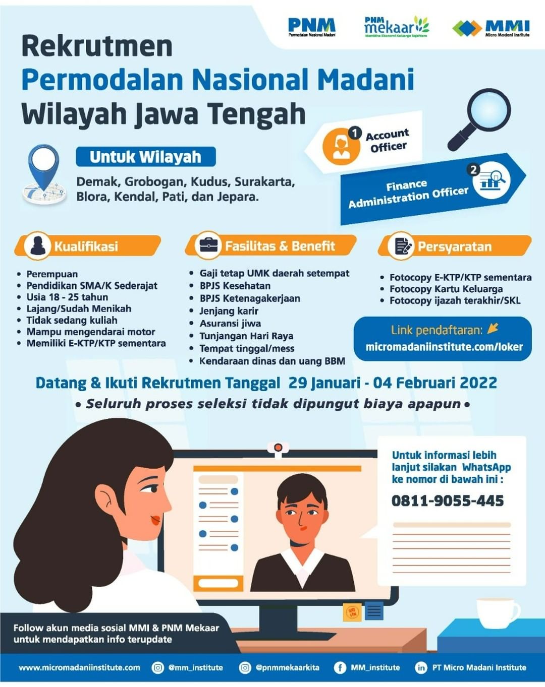 Lowongan Account Officer Permodalan Nasional Madani | AtmaGo