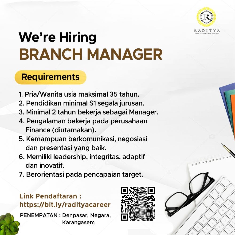 Branch Manager | AtmaGo