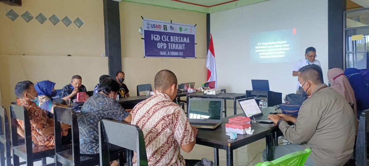 Focus Group Discussion (FGD) Community Score Card Layanan Adminduk ...
