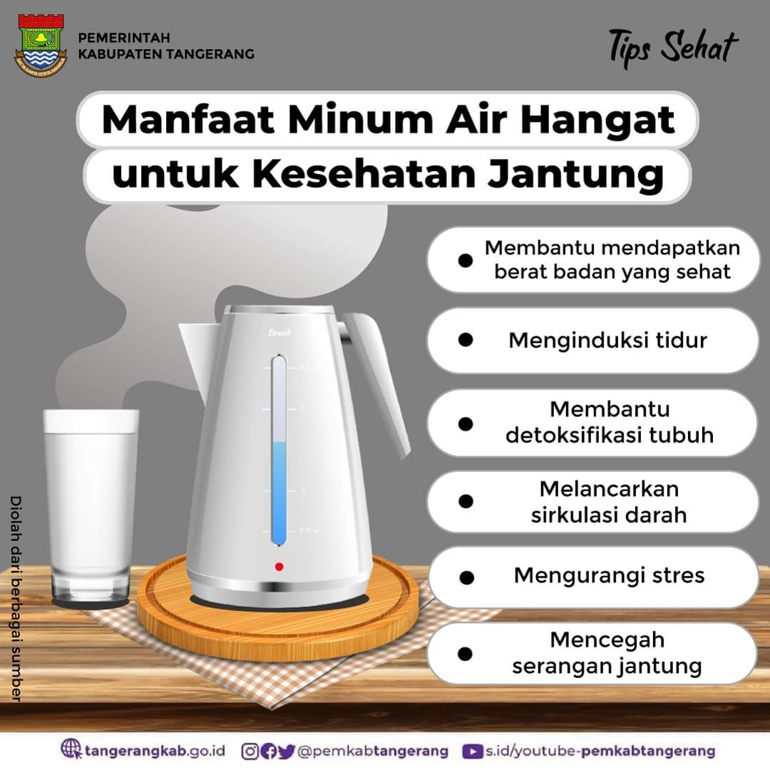 Manfaat Minum Air Hangat Untuk Kesehatan Jantung | AtmaGo