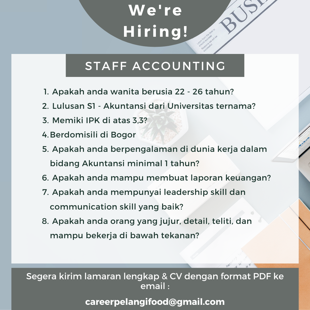 Staff Accounting | AtmaGo