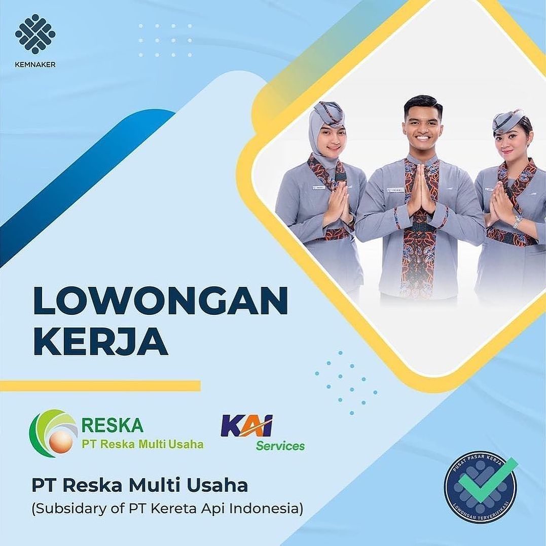 Lowongan BUMN - Satpam / Security PT. RESKA KAI Services | AtmaGo