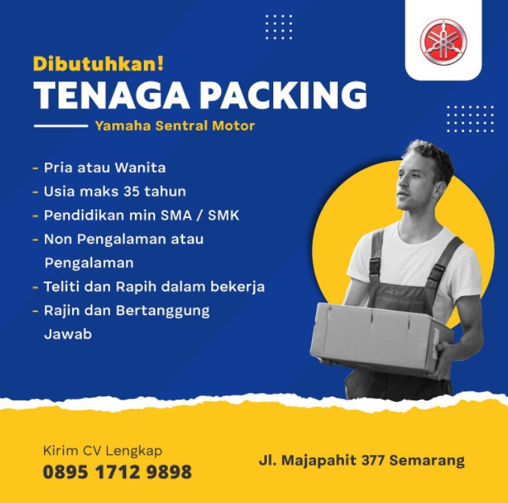 Dibutuhkan TENAGA PACKING | AtmaGo