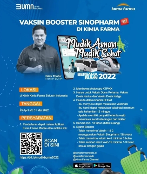 Vaksinasi Covid 19 Klinik Kimia Farma Seluruh Indonesia 25 31 Mei 2022
