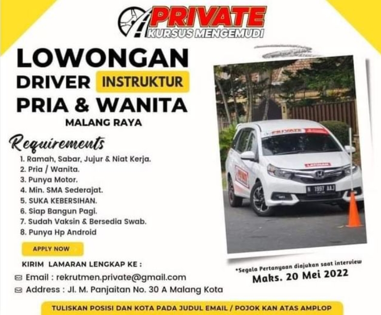 Les Mengemudi dengan Instruktur Berpengalaman: Jaminan Keterampilan ...