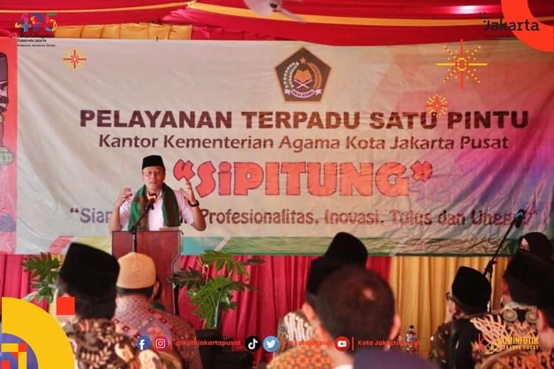 Peresmian Pelayanan Terpadu Satu Pintu Di Kantor Kementerian Agama Kota ...