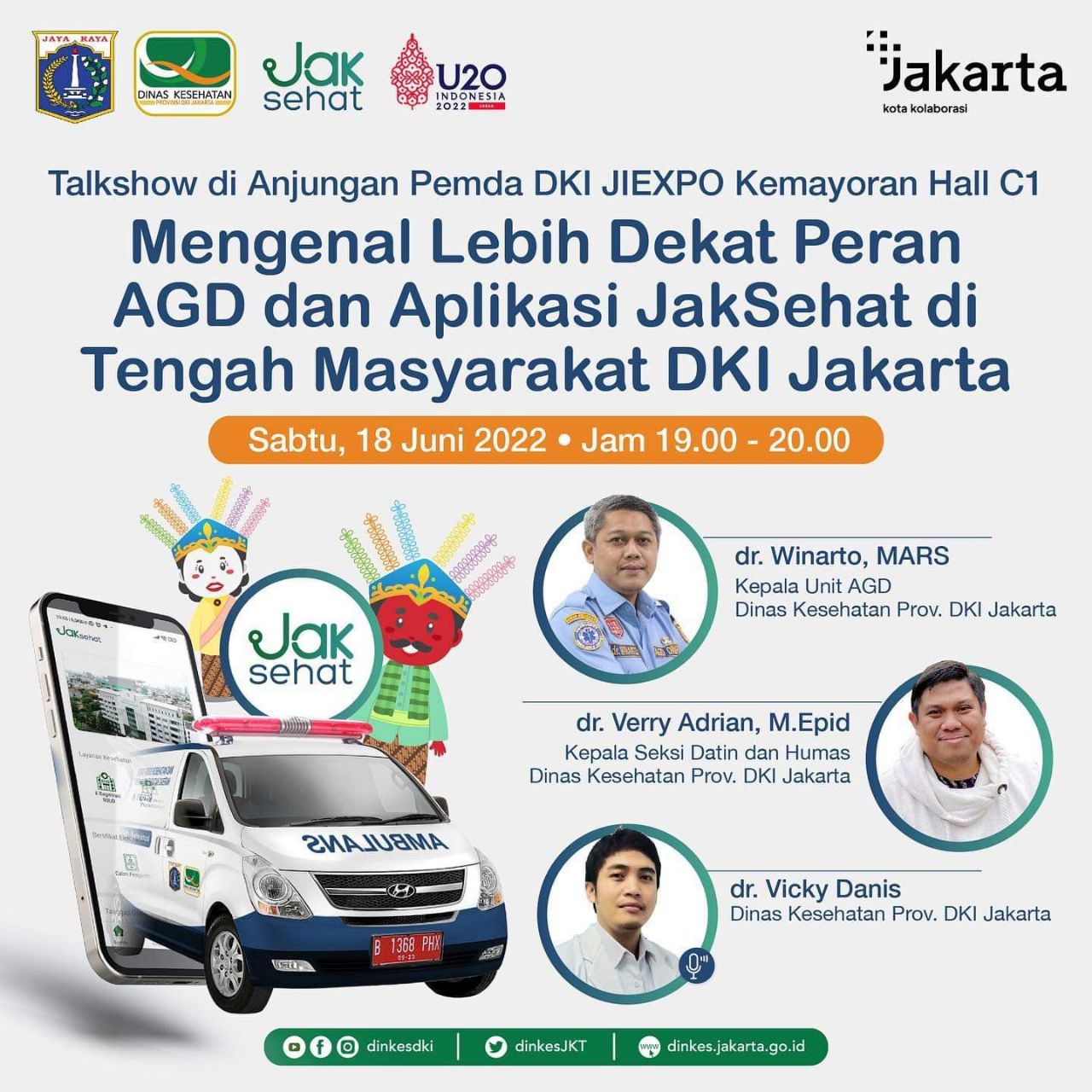 Mengenal Lebih Dekat Peran AGD Dan Aplikasi JakSehat Di Tengah ...