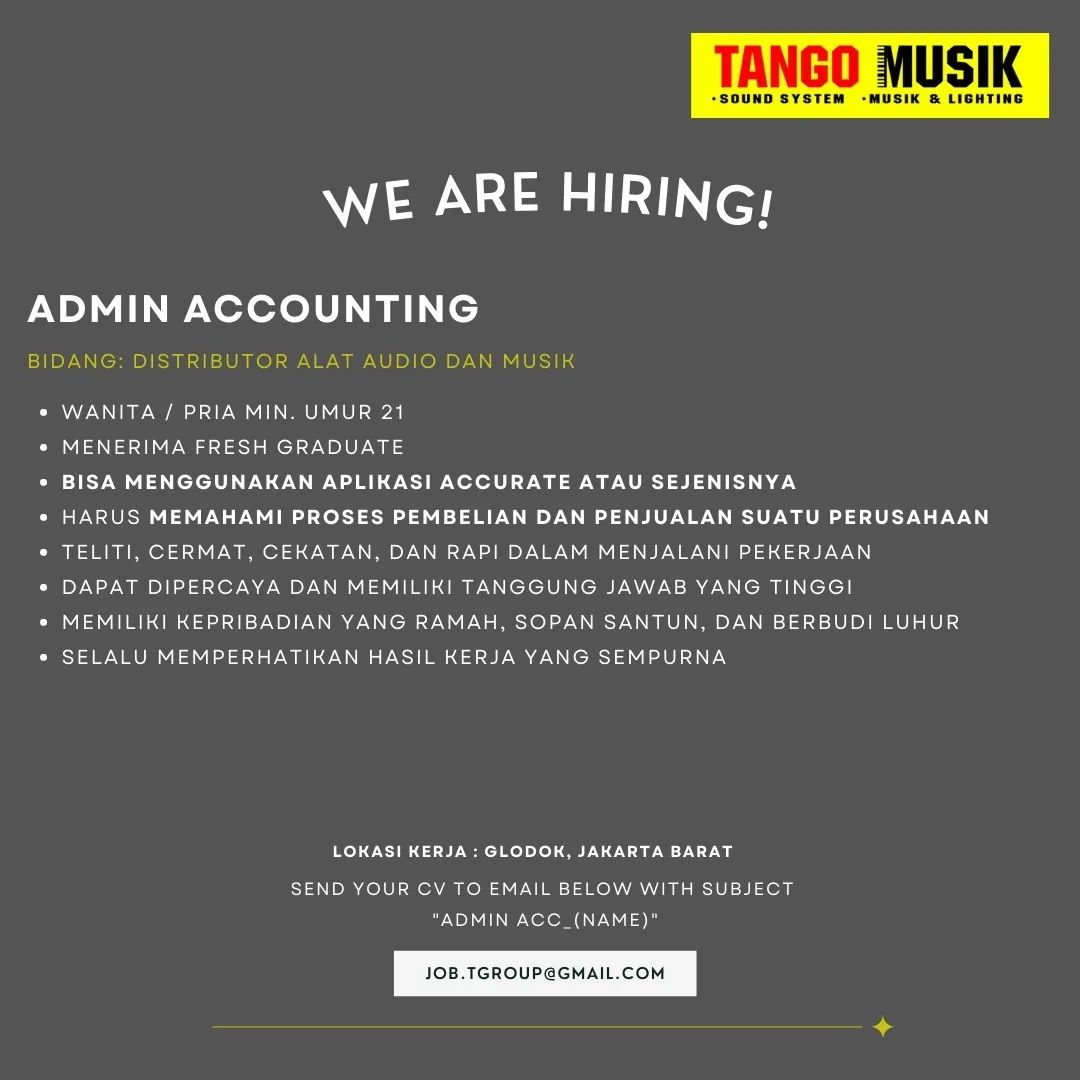ADMIN ACCOUNTING | AtmaGo