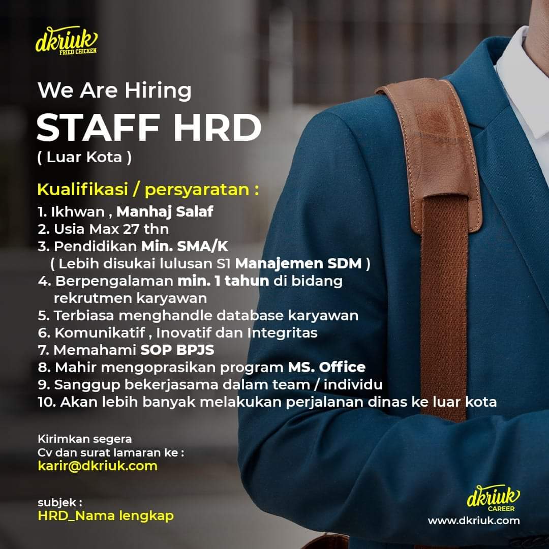 STAFF HRD | AtmaGo