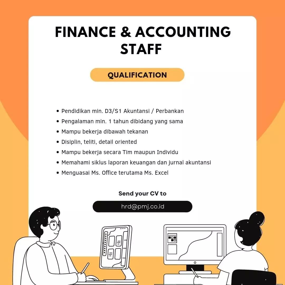 FINANCE & ACCOUNTING STAFF | AtmaGo