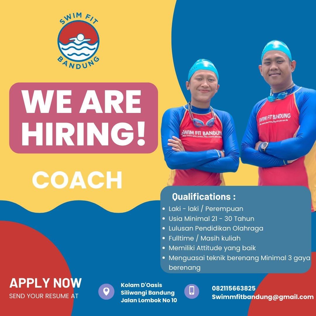 Pelatih Renang, Swimming Coach | AtmaGo