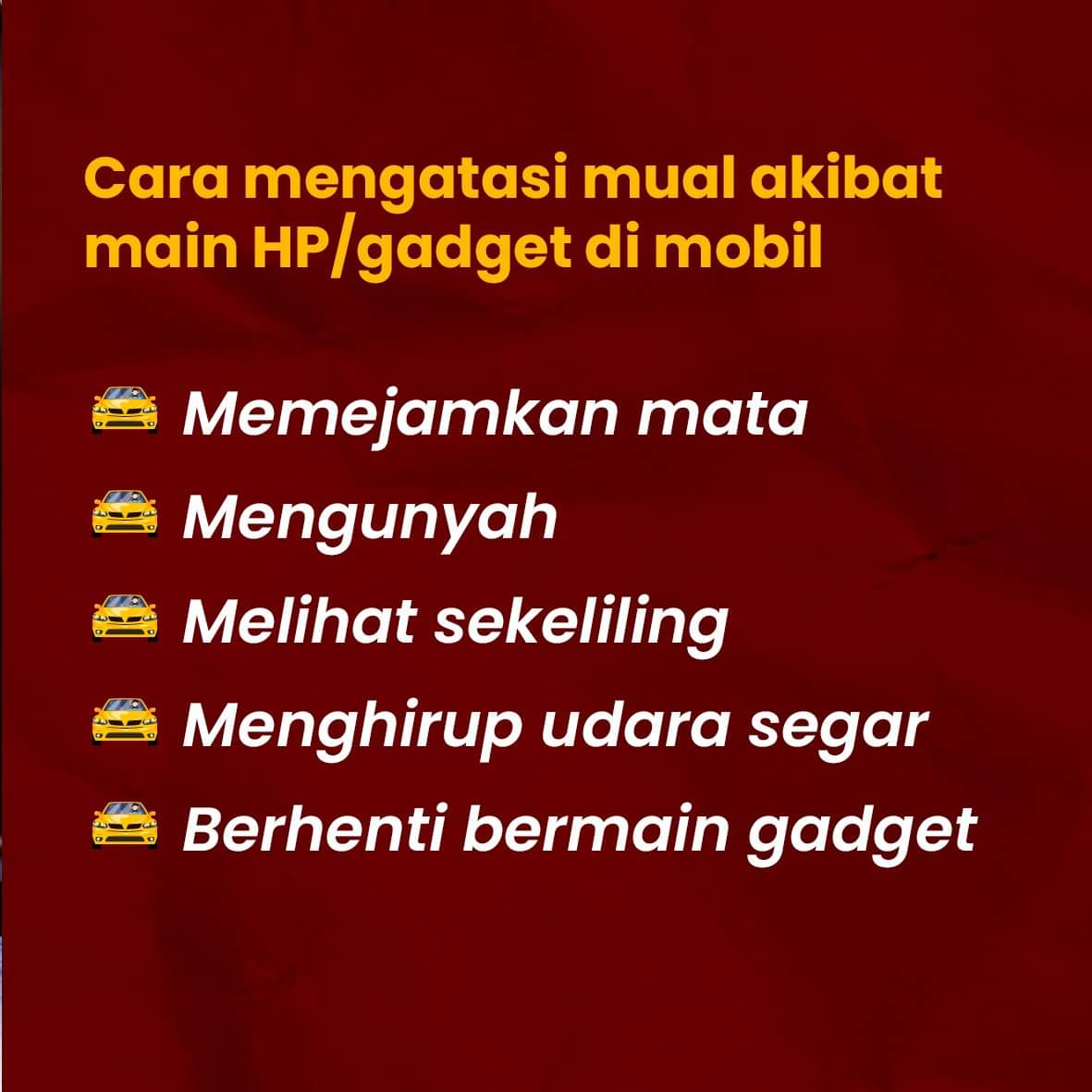 Main HP Di Mobil Bikin Mual? Ini Penyebabnya | AtmaGo