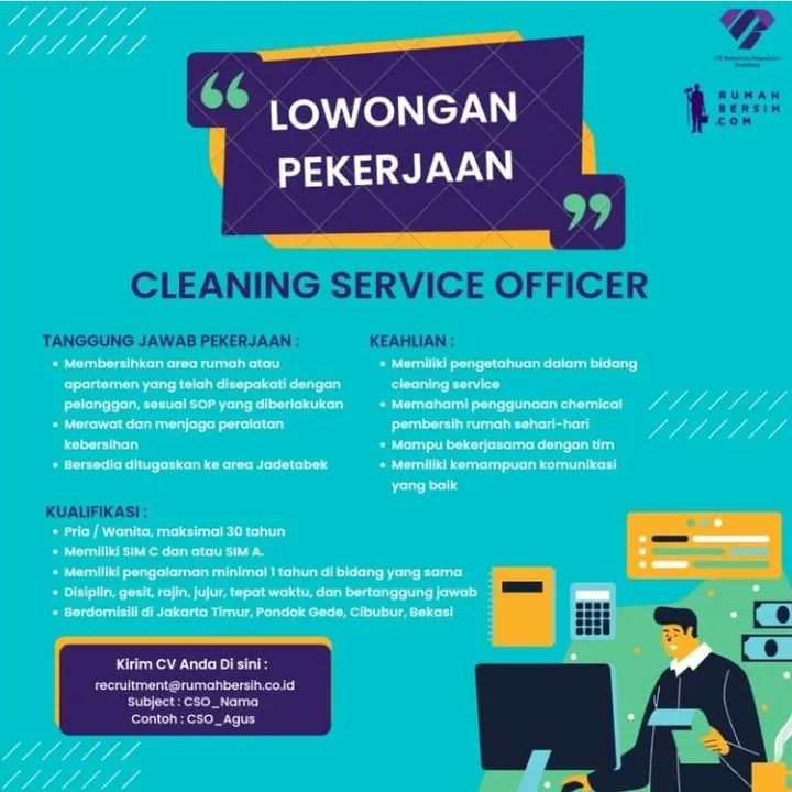 CLEANING SERVICE OFFICER | AtmaGo