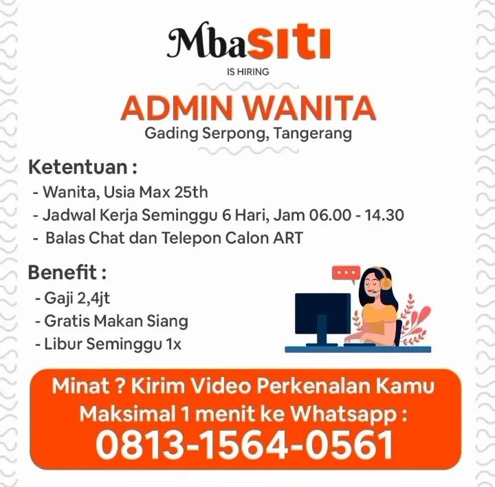 ADMIN WANITA | AtmaGo