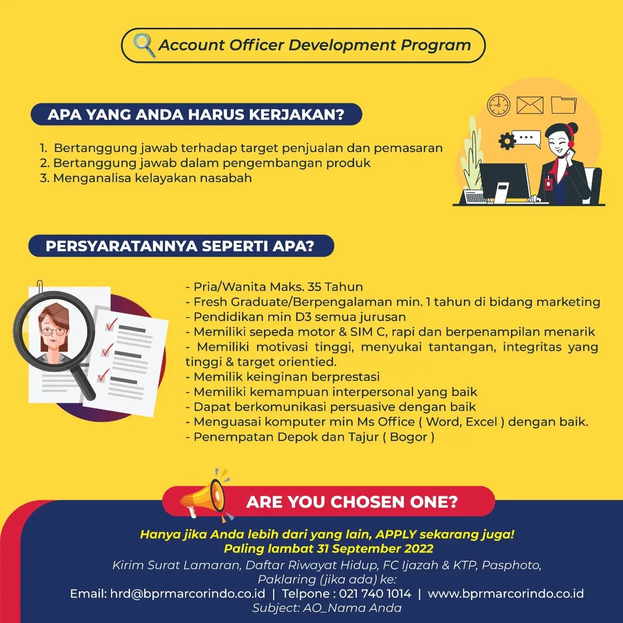 Account Officer Development Program | AtmaGo