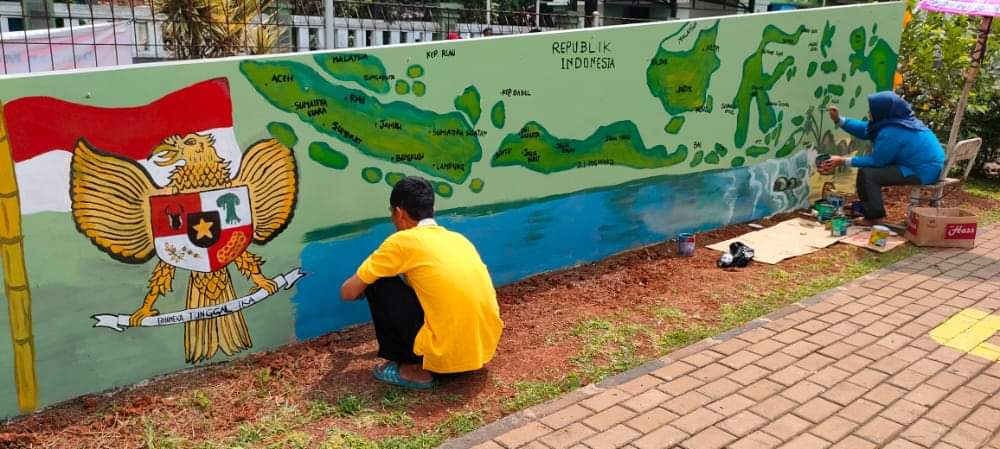 RPTRA Citra Permata Kelurahan Rawa Bunga Diremajakan | AtmaGo