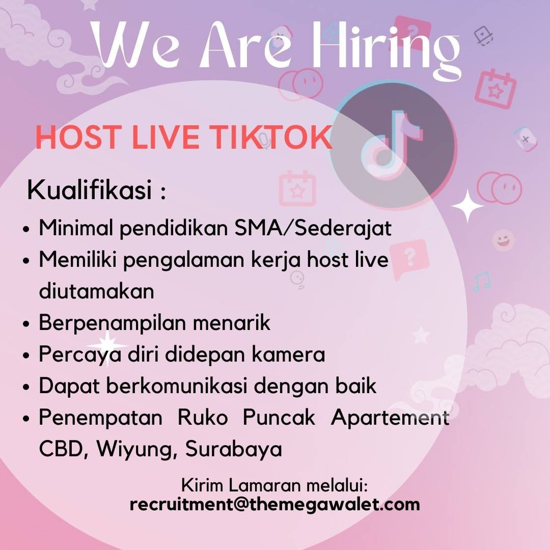 HOST LIVE TIKTOK | AtmaGo