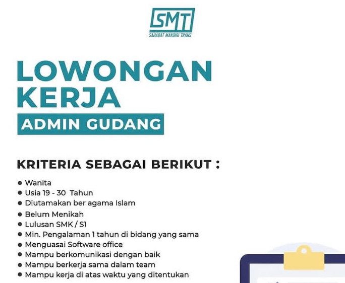 ADMIN GUDANG | AtmaGo