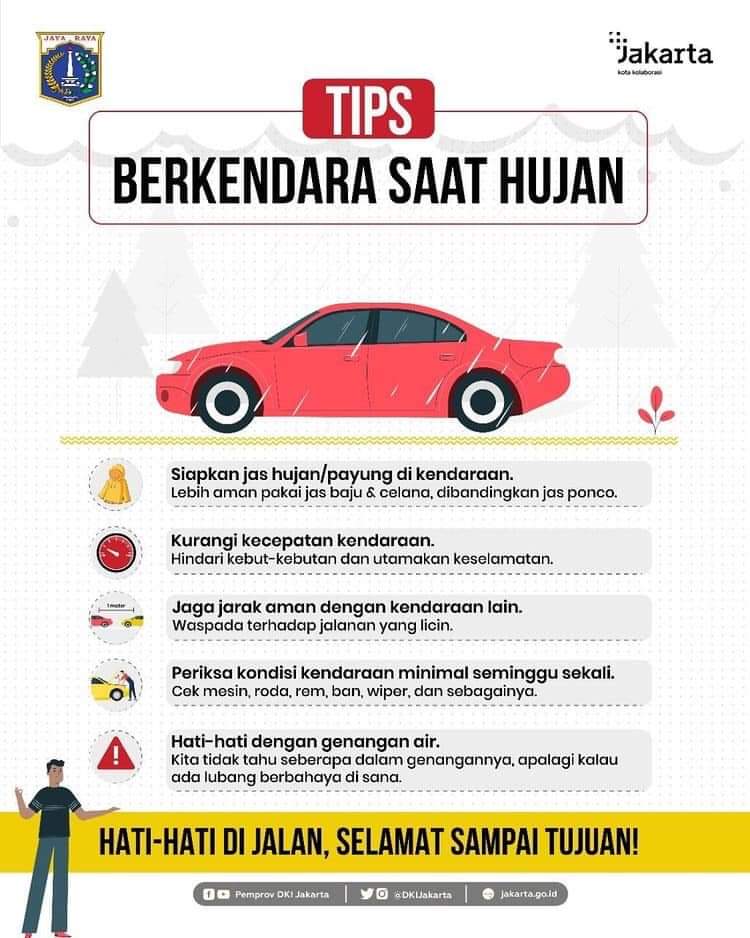 TIPS BERKENDARA SAAT HUJAN | AtmaGo