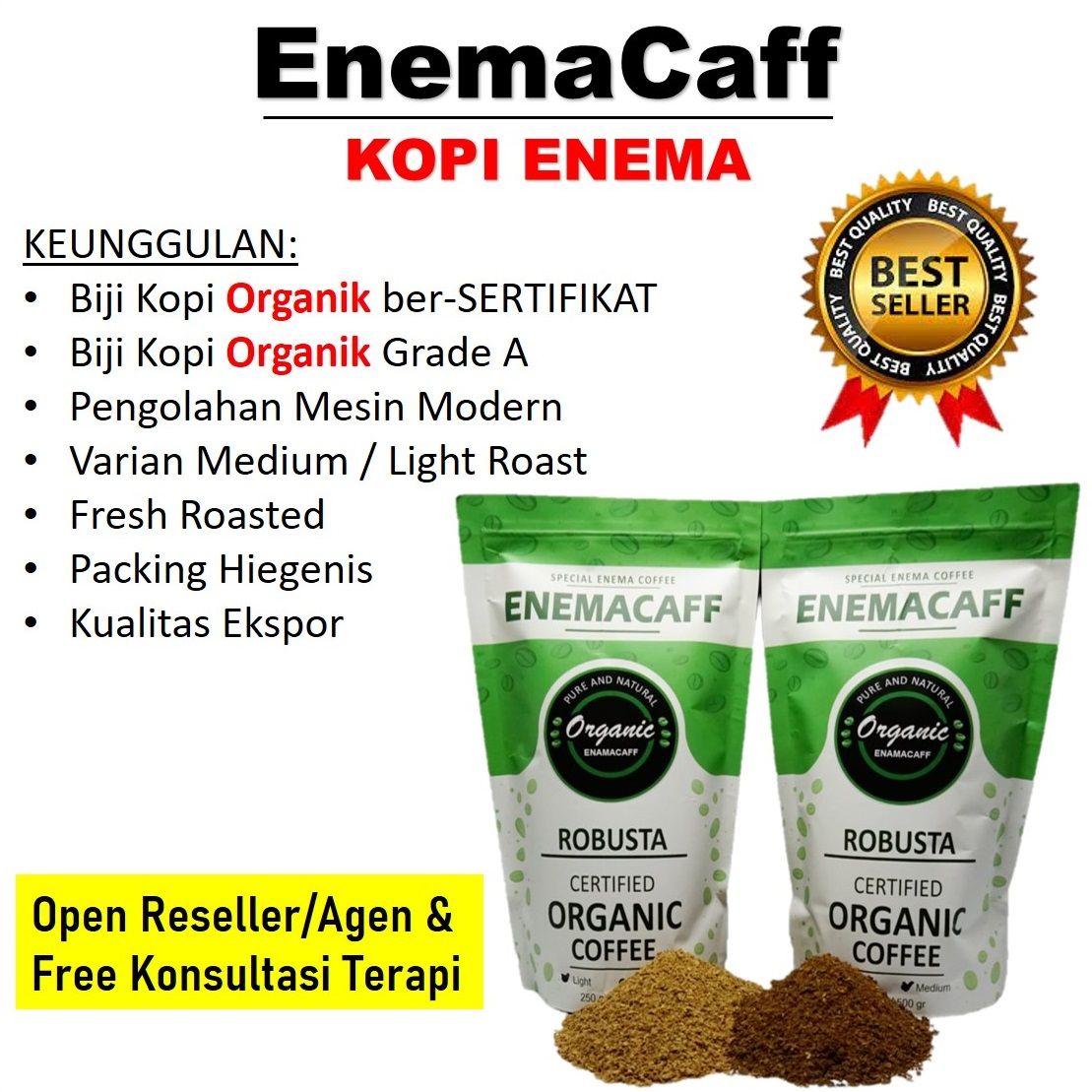 Kopi Enema Organik untuk Detox Coffee Enemas Indonesia | AtmaGo