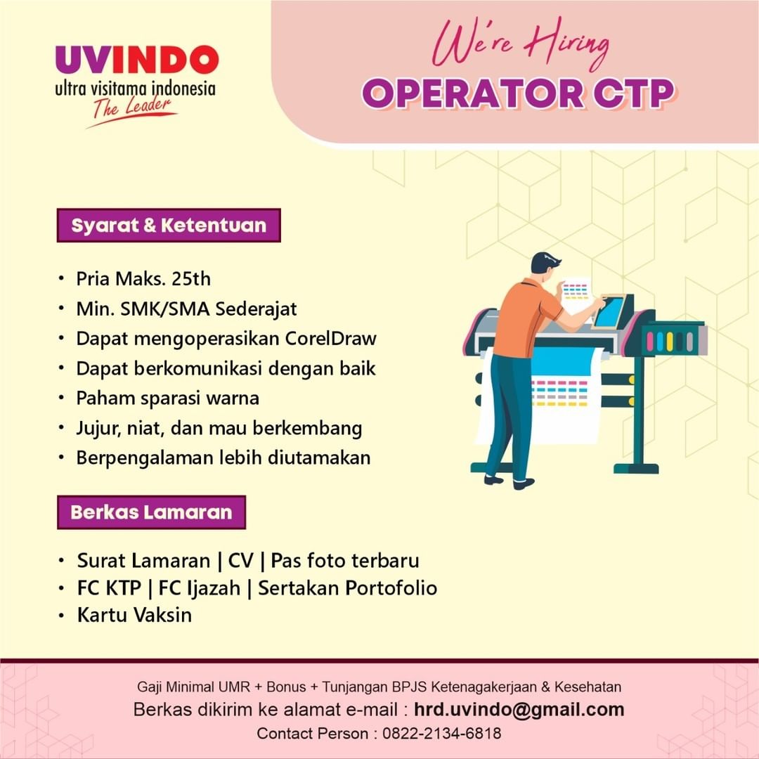 OPERATOR CTP | AtmaGo