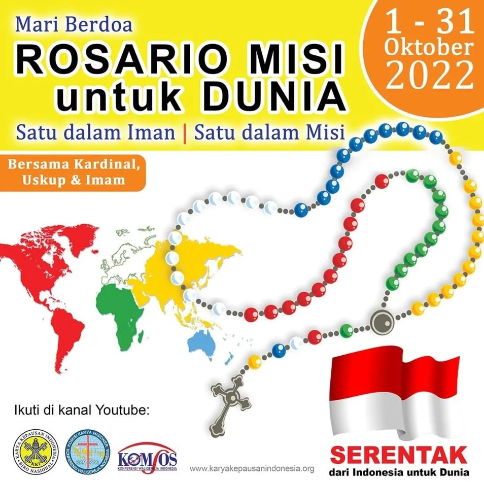 Mimbar Katolik: Mari Berpartisipasi dalam Doa Rosario Misioner 1-31 ...