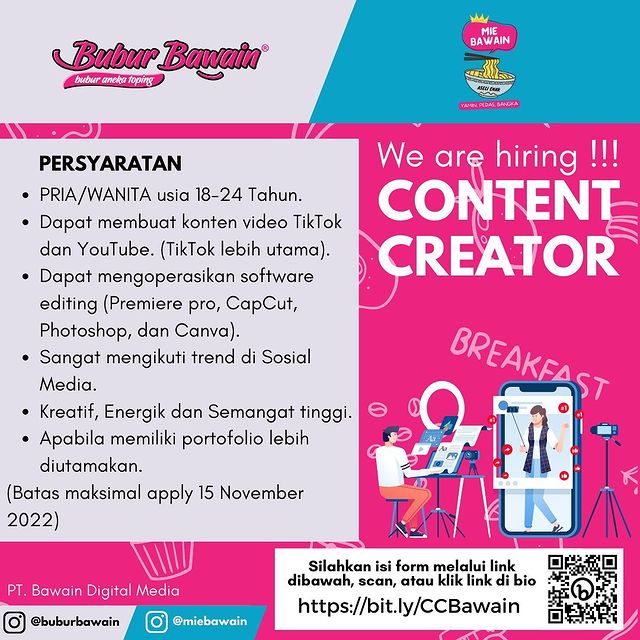 CONTENT CREATOR | AtmaGo