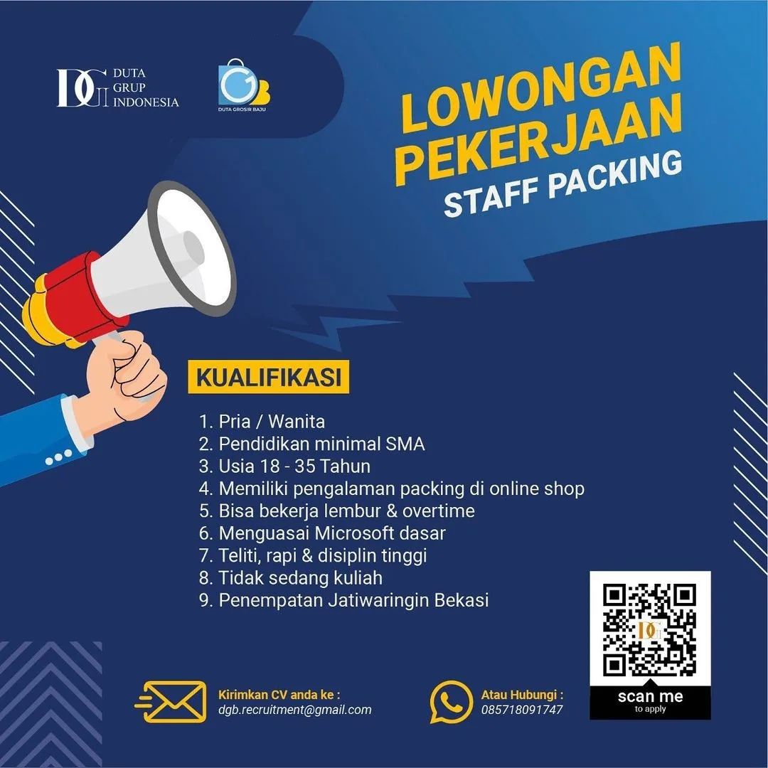 STAFF PACKING | AtmaGo