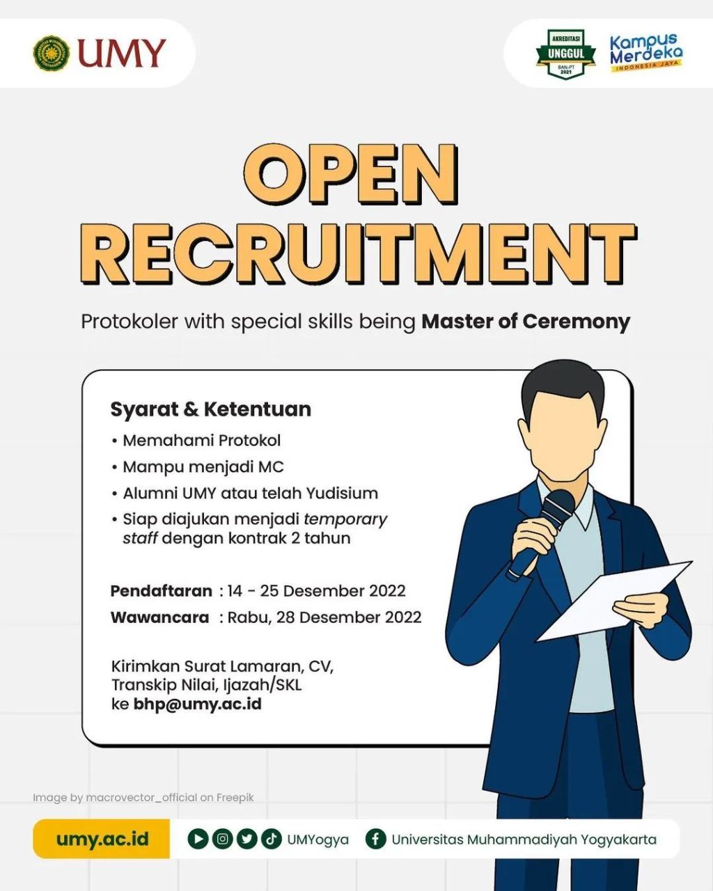 Master of Ceremony | AtmaGo