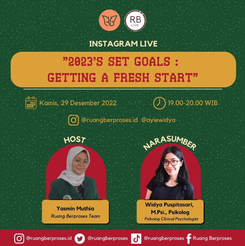 Live IG: 2023’s Set Goals - Getting a Fresh Start! | AtmaGo