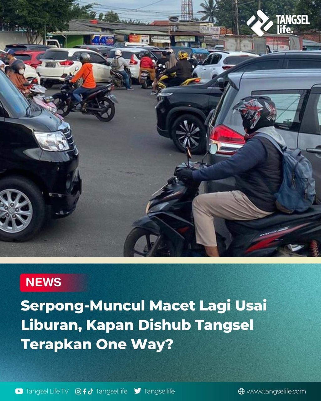 Serpong-Muncul Macet Lagi Usai Liburan, Kapan Dishub Tangsel Terapkan ... Serpong-Muncul Macet Lagi Usai Liburan, Kapan Dishub Tangsel Terapkan ...