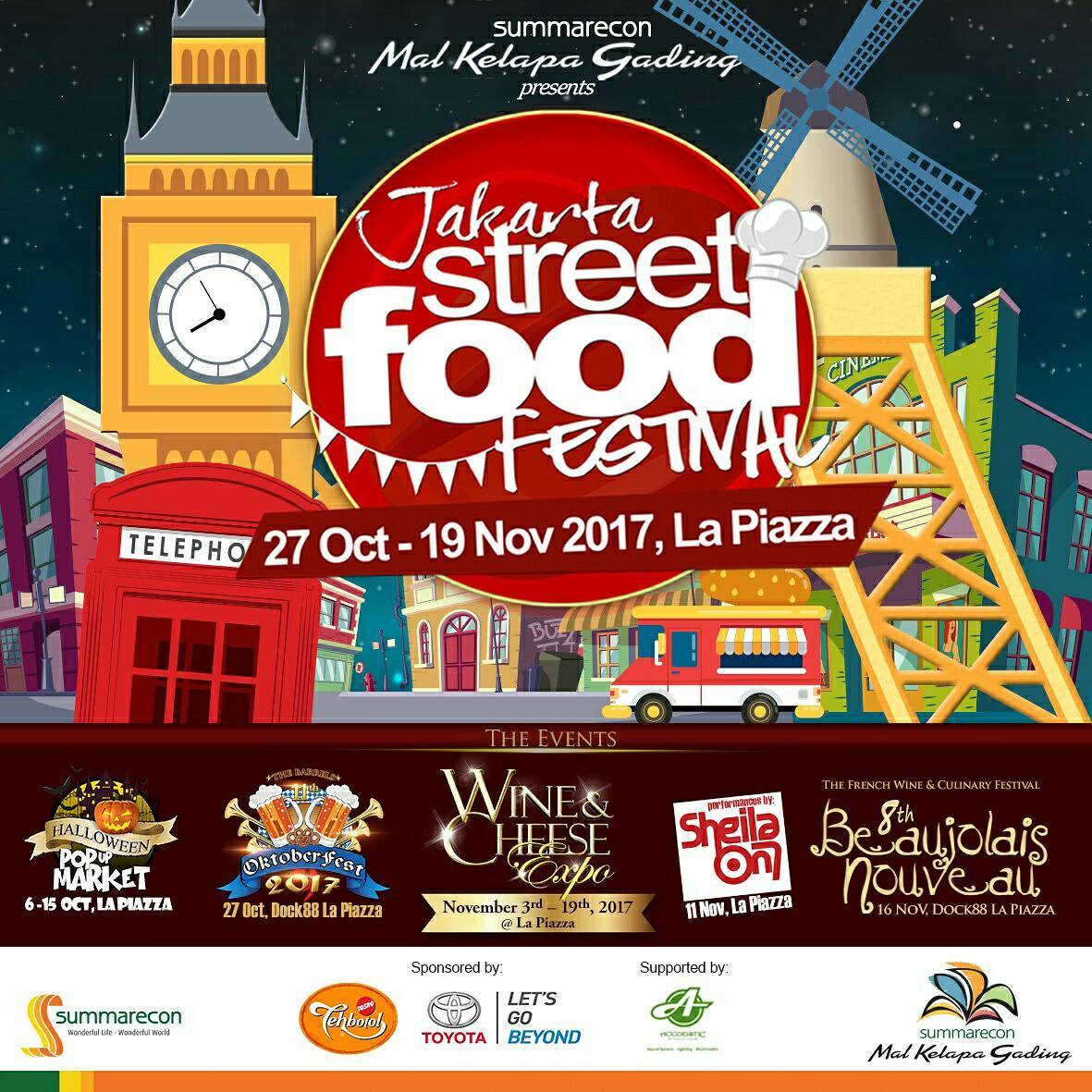 Jakarta Street Food Festival – La Piazza Mall Kelapa Gading | AtmaGo