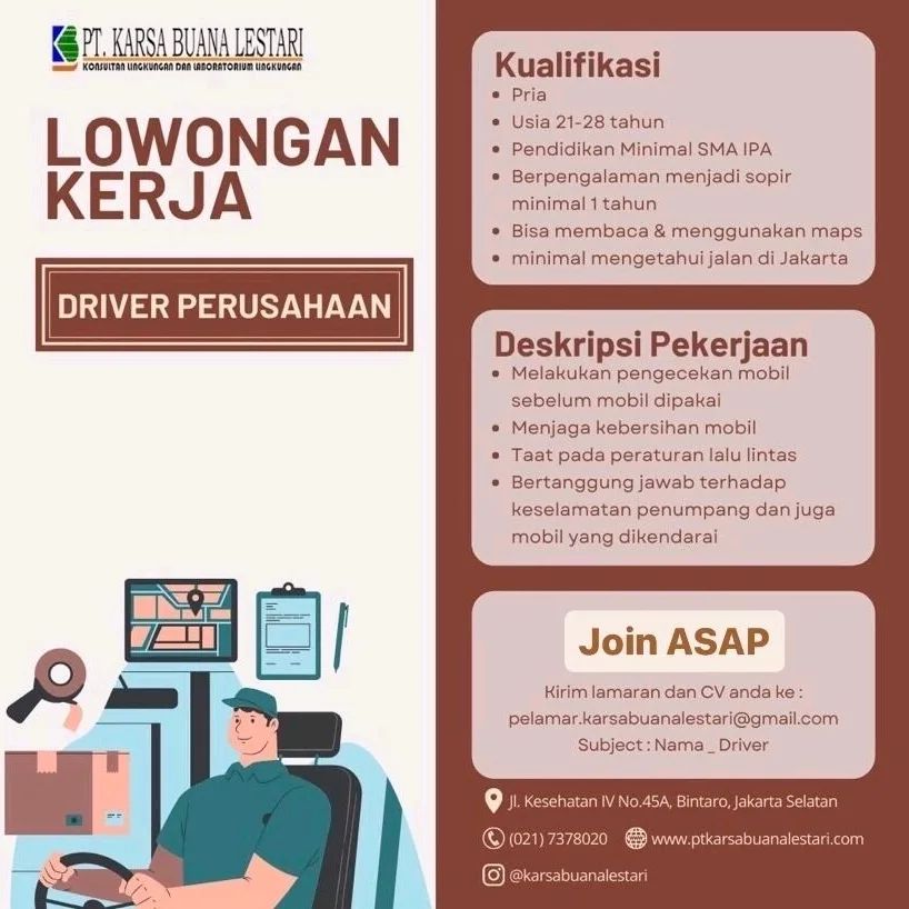 DRIVER PERUSAHAAN | AtmaGo