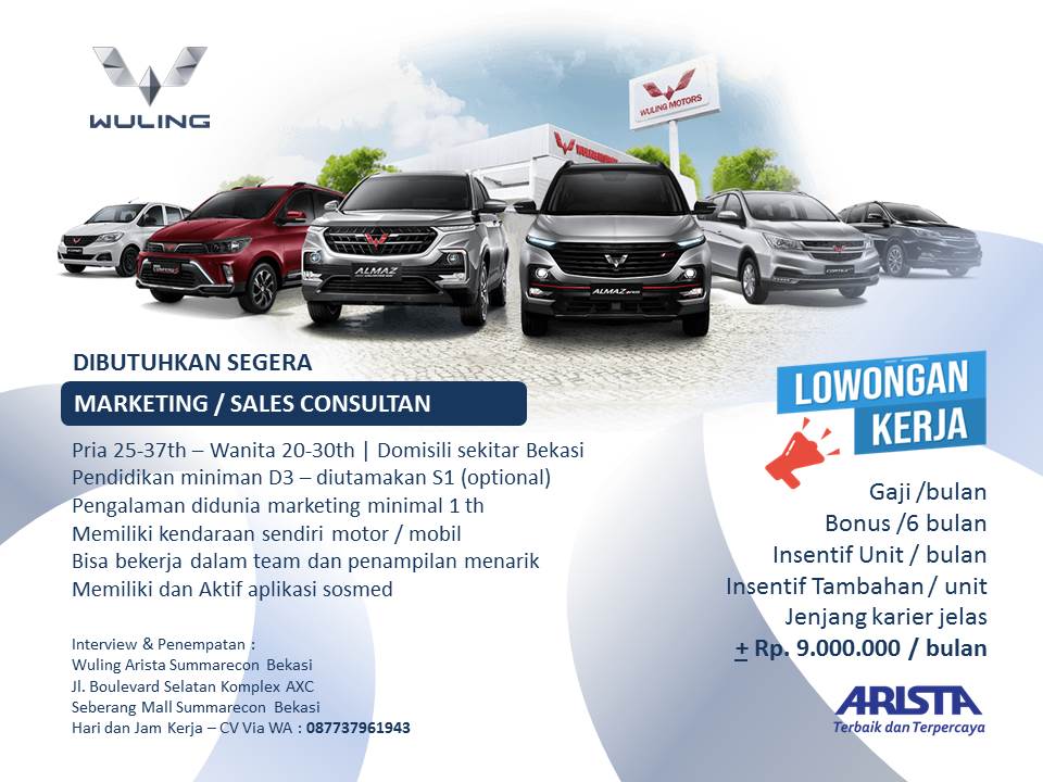 Sales / Marketing Mobil | AtmaGo