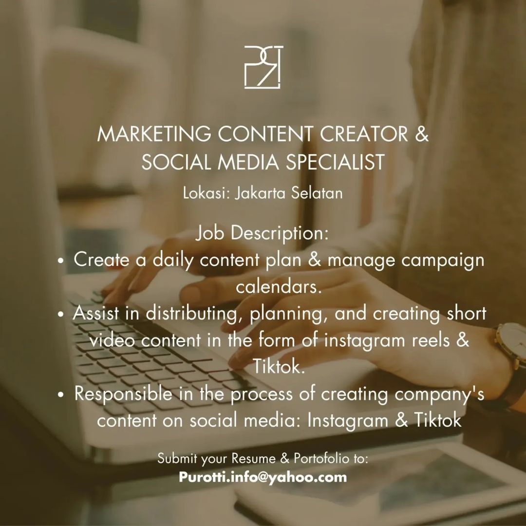 MARKETING CONTENT CREATOR & SOCIAL MEDIA SPECIALIST | AtmaGo