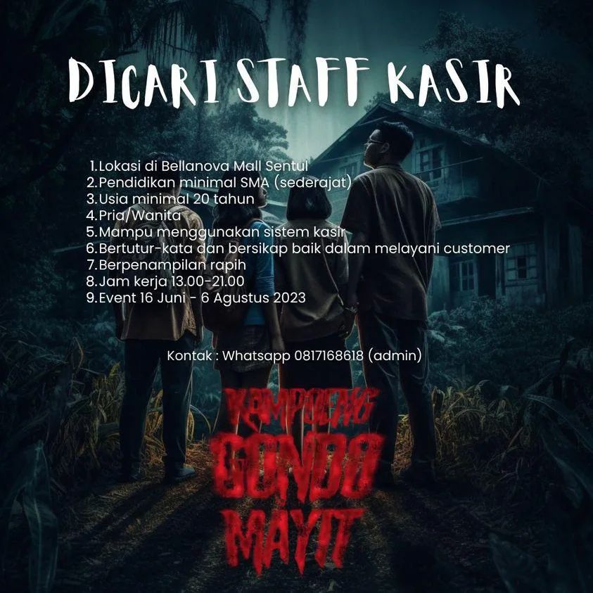 STAFF KASIR | AtmaGo