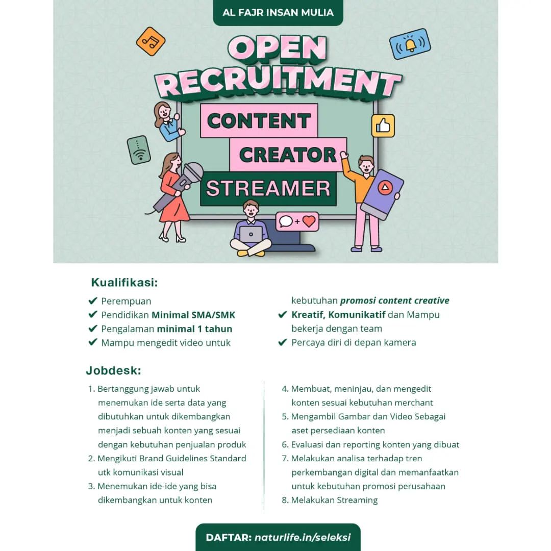 CONTENT CREATOR STREAMER | AtmaGo