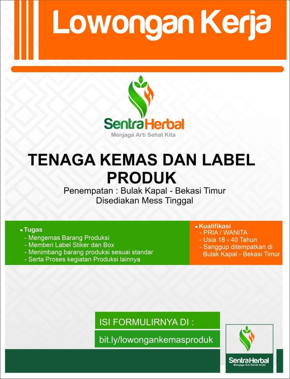 PRODUKSI, KEMAS DAN LABEL PRODUK | AtmaGo